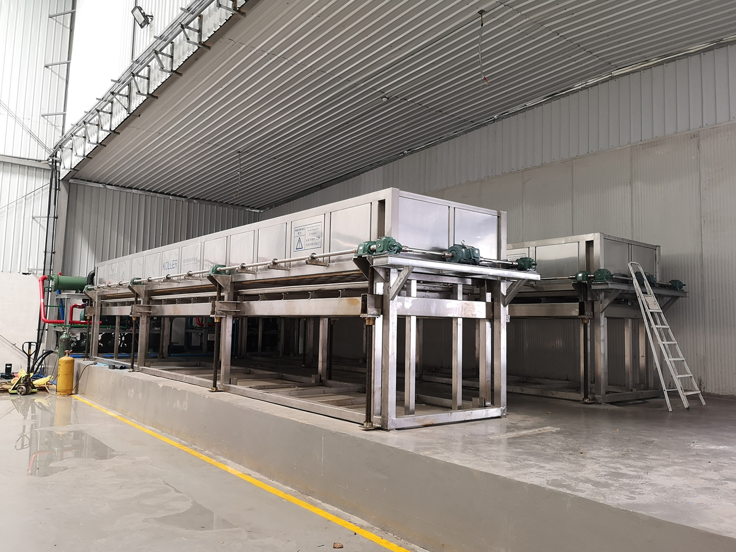 2sets of 20tons ice block machine in Saudi Arabia | Guangzhou Koller